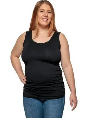 THE BSHIRT Maternity Vest - Black