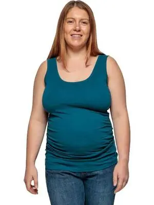 THE BSHIRT Maternity Vest - Teal