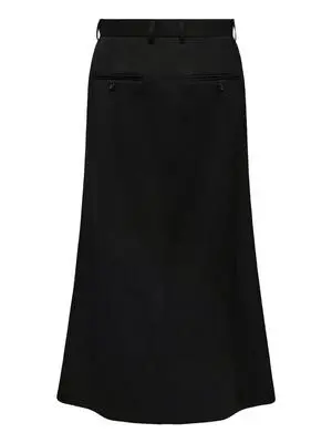 MAISON MARGIELA Virgin Wool-blend Skirt - Black