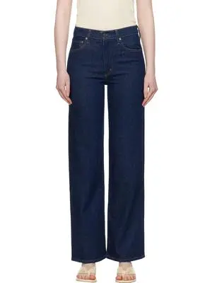 AGOLDE AGOLDE Indigo Harper Straight Jeans Reissue