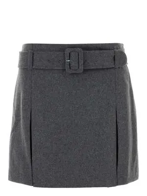 A.p.c. Cecile Mini Skirt - Grey