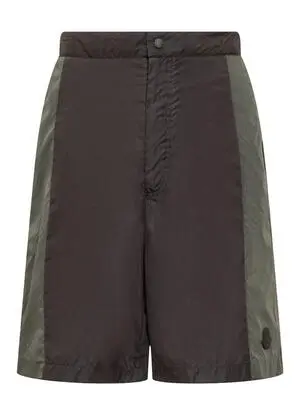 Moncler Two-tone Shorts - Black
