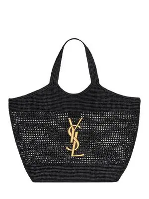 Saint Laurent Maxi Icare Tote Bag - Black