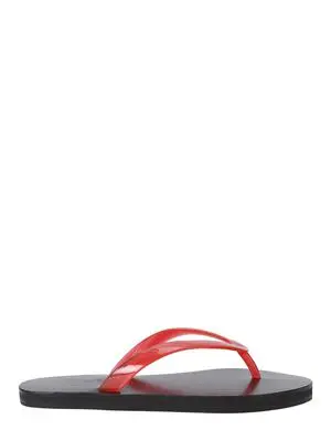 ANCIENT GREEK SANDALS Jelly Saionara Flip-Flops Red