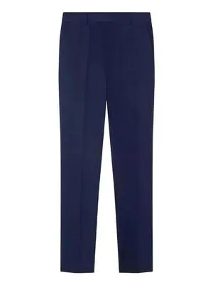 Versace Wool Trousers - Blue