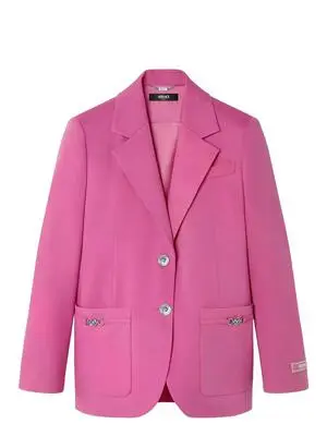 Versace Underwater Barocco Boxy Blazer - Pink