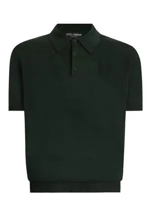 Dolce & Gabbana Short-sleeve Polo Shirt - Green
