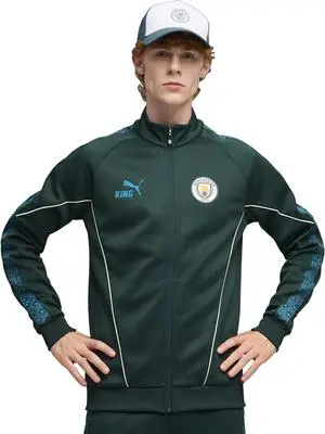 PUMA Manchester City King Anthem Soccer Jacket - Green