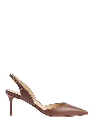 Marion Parke Classic Slingback 70 - Natural