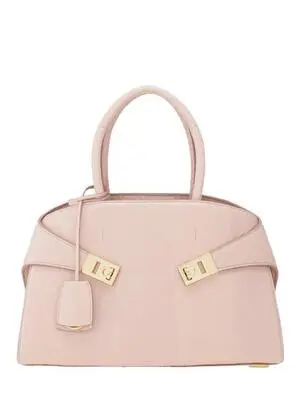 FERRAGAMO FERRAGAMO Hug Top-Handle Bag Pink