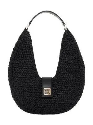 ANINE BING Lou Bag Monogram - Black