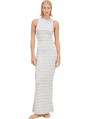 Devon Windsor Dalia Maxi Dress - Blue