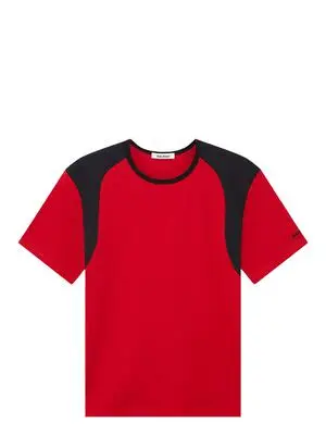 WALES BONNER Dub T-shirt /red - Black