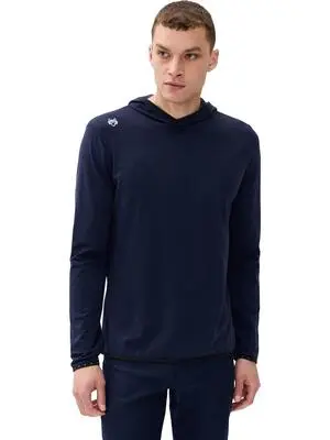 Greyson Lightweight Performance Hoodie - Maltese Blue