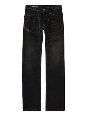 DIESEL D-zeta Relaxed-fit Denim Jeans - 02