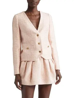 Giambattista Valli Metallic Bouclé Jacket - Boucle