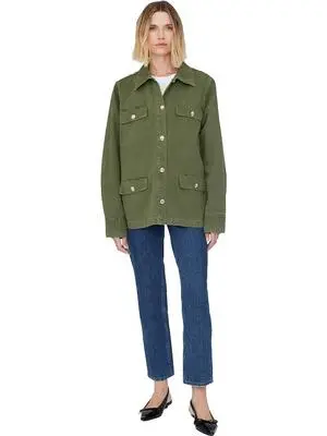 ANINE BING Corey Jacket - Army Green
