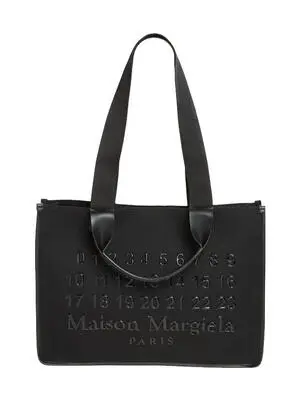 MAISON MARGIELA Small Cabas Tote - Black/ Black