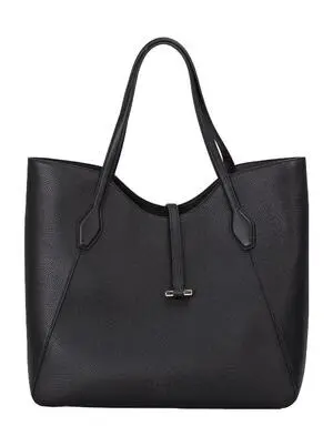 BOSS Leather Tote - Black