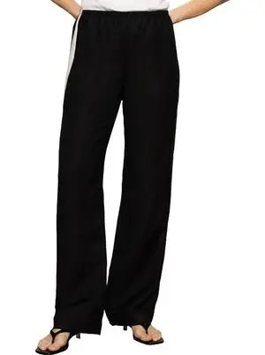 SANCTUARY Linen Blend Track Pants