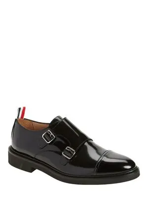 THOM BROWNE Cap Toe Monk Shoe