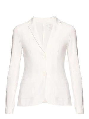 Majestic Filatures Soft Touch Two Button Blazer - Blanc