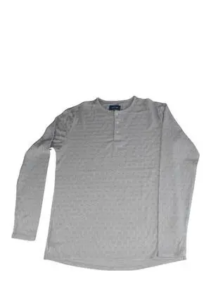 LEDGER & FORD Folsom Basketweave Henley Grey