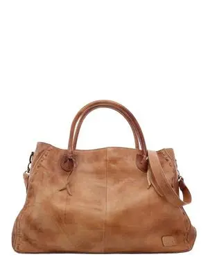 Bed Stu Rockaway Handbag - Tan Rustic