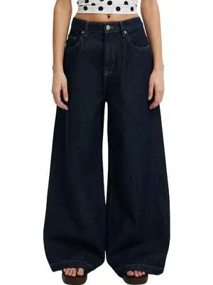 COTTON ON 91 Wide Leg Jean - Shutter Blue