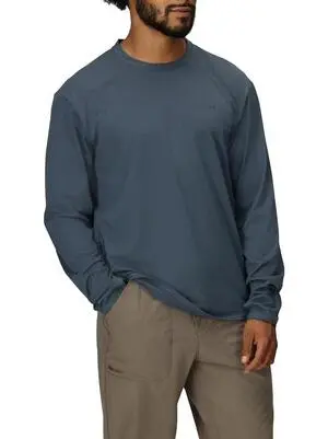 MARMOT Airexchange Solarshield Upf Long Sleeve Crewneck T-shirt - Thunderhead