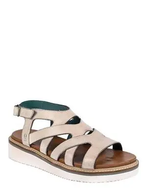 ROAN Centrist Leather Fisherman Sandals - Bone Hd