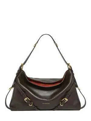 Givenchy Voyou Medium Shoulder Bag - Chocolate