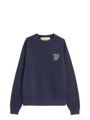 Valentino Garavani Cotton Sweatshirt - Blue
