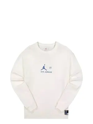 JORDAN X Fragment Long-sleeve Sweatshirt - White