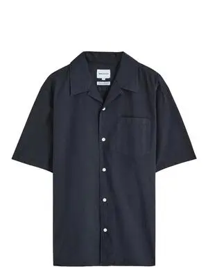 Norse Projects Carsten Cotton-blend Shirt - Navy
