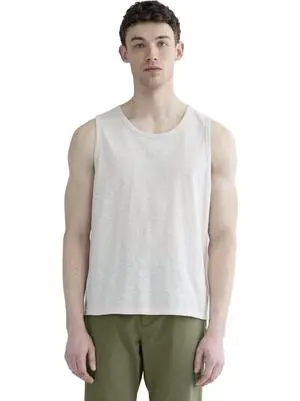 Everlane Rec Performance Tank Top Heathered Oat