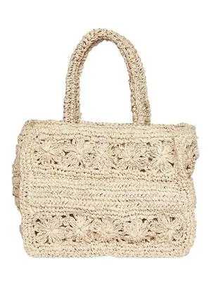 KAYU Amina Mini Straw Tote - Natural