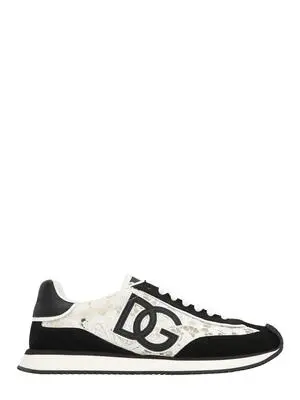 Dolce & Gabbana Lace Sneakers - White