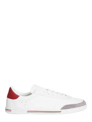 Dolce & Gabbana Saint Tropez Calfskin Sneakers - White
