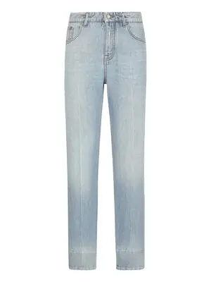 Dolce & Gabbana Regular Fit Denim Jeans - Blue