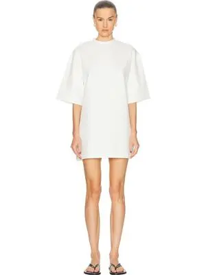Wardrobe.NYC Mini T-shirt Dress - Off White