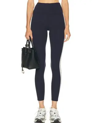 Splits59 Clare High Waist Rigor 7/8 Legging - Indigo & Creme