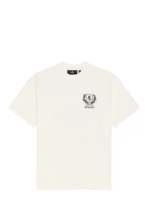 REPRESENT Crest Tee In White - Flat White