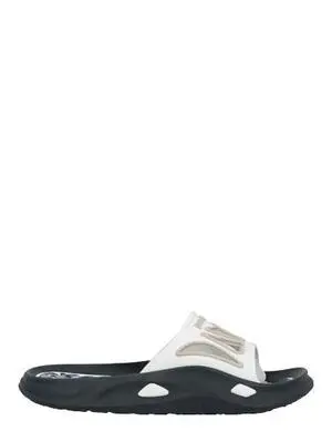 Palm Angels Rubber Pool Slides - White