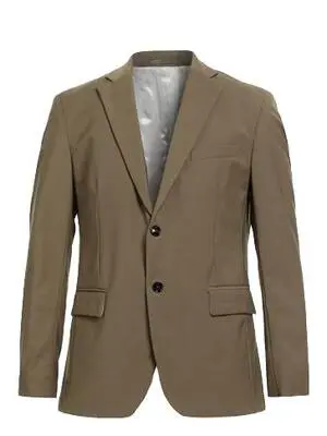 LIU •JO MAN Blazer Military Size Polyester, Wool, Elastane - Green