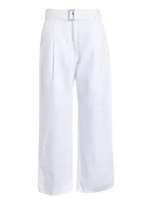 Philosophy Di Lorenzo Serafini Wide-leg Canvas Pants - White