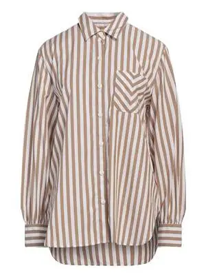 Rag & Bone Striped Cotton Shirt - Beige