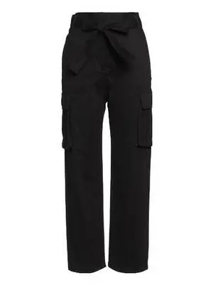 Pinko Cotton Cargo Pants - Black