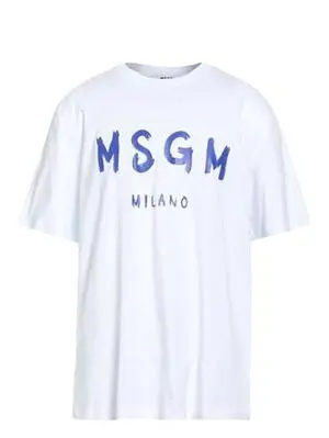 MSGM T-shirt Size Cotton - White