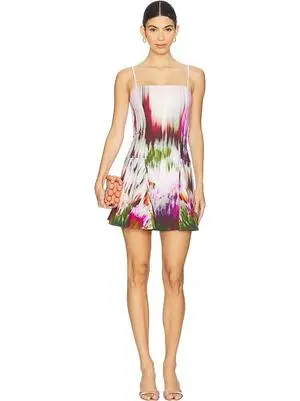 Simkhai Judie Mini Dress - Sorbet Motion Blur